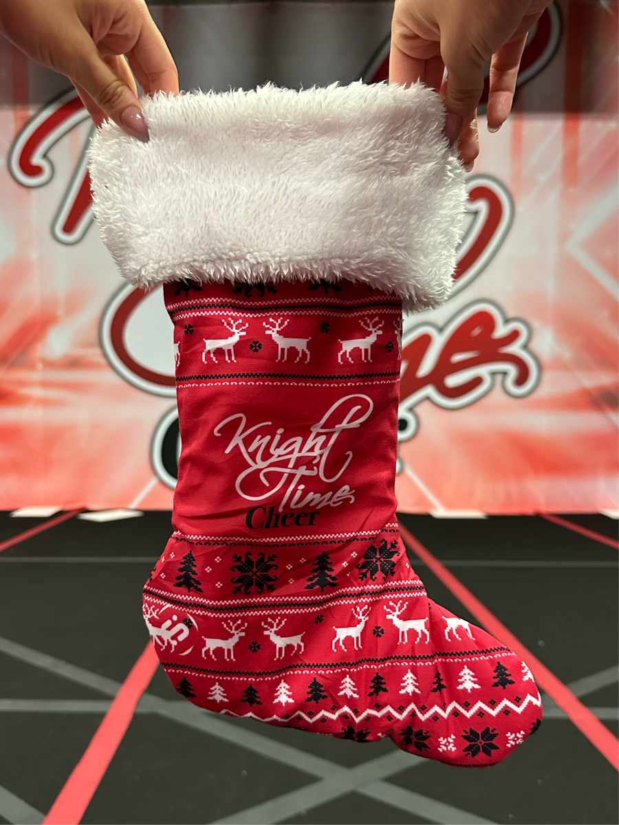 Knight Time Cheer Christmas Stocking – KTC Pro Shop